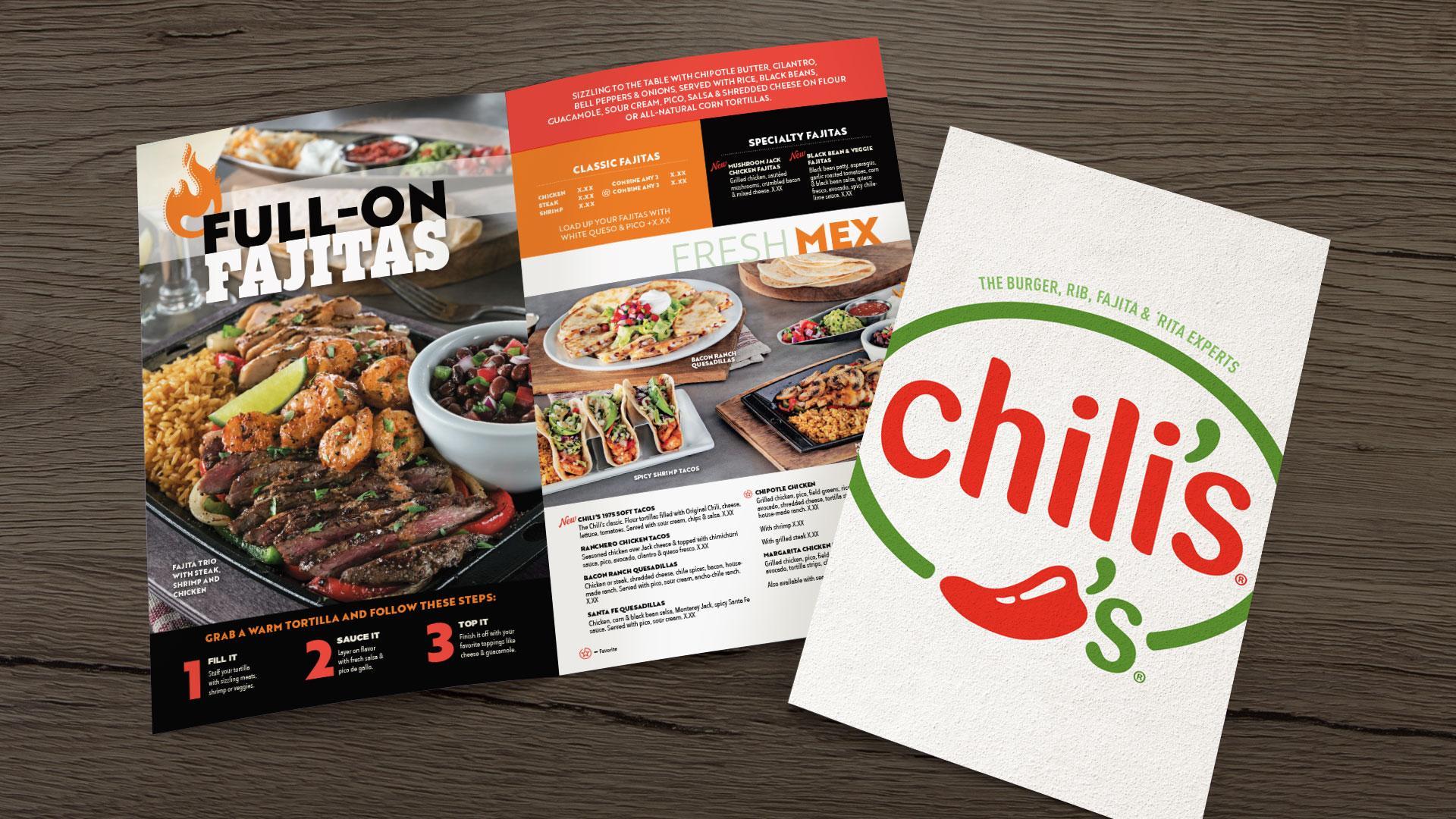 Chilis Global Menu Design | Design Cantina